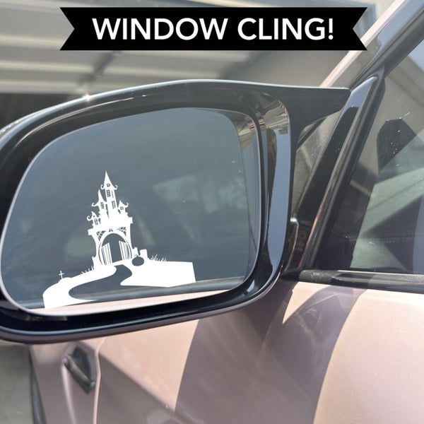 Window Cling - Haunted House – Rose Colored Daze