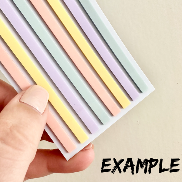 Transparent/Translucent Hightlight Strips and Page Flags OOPS DISCOUNT ...