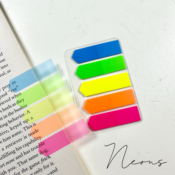 Translucent Page Flags - Arrow Page Flags – Rose Colored Daze