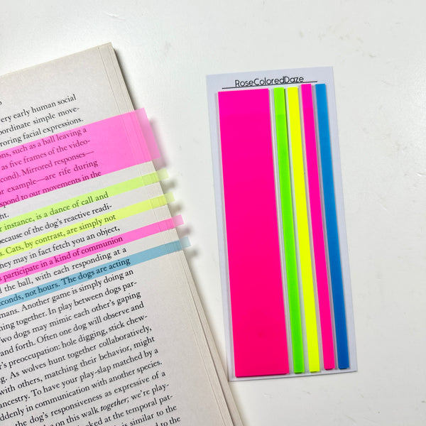 Highlight Strips - Multi-Widths - Neons – Rose Colored Daze