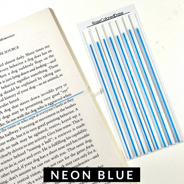 LONG Highlight Strips - Simple Line - Neon Colors – Rose Colored Daze